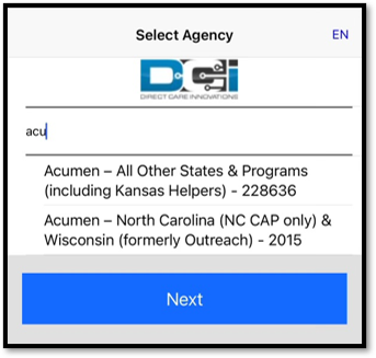How to Install/Download the DCI Mobile EVV App – Acumen Fiscal Agent